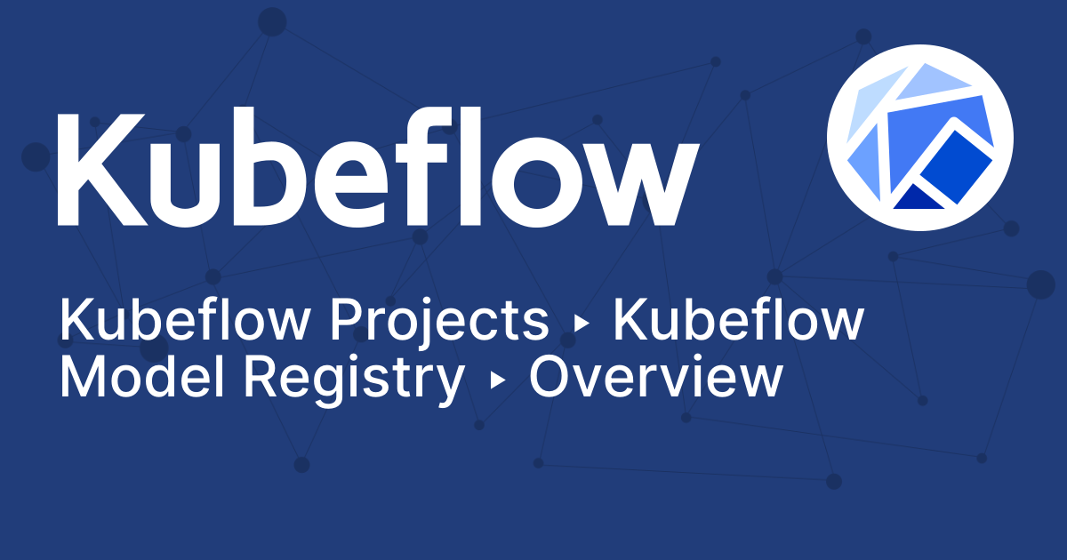 Overview | Kubeflow